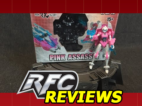 Iron Factory Pink Assassin IF EX-16 (Transformers Arcee) Review - Radio ...