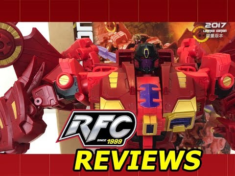 Fans Hobby MB-03A The Red Dragon SGC 2017 Shanghai Exclusive Review ...