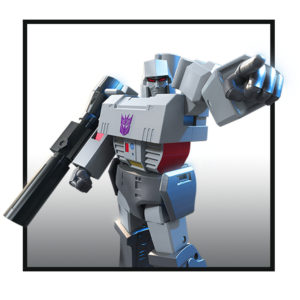 Transformers RED Collection Optimus, Megatron, And Soundwave Stock Photos