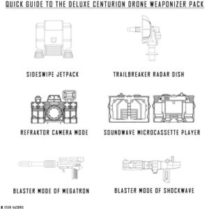 Generations Centurion Drone Weaponizer Pack Stock Photos