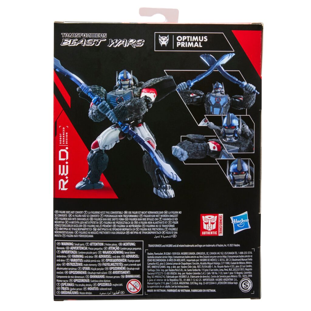 Seeing RED: Optimus Primal & Reformatting Megatron RED Collection ...